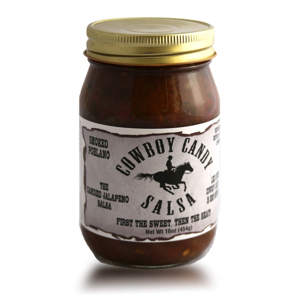 Smoked Poblano Salsa - Cowboy Candy Salsa